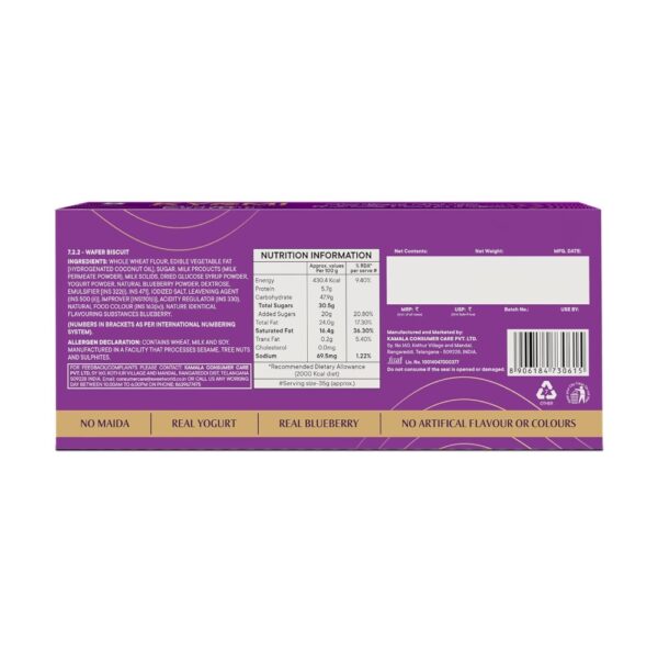 KYOMI Quattro Blueberry Yogurt Creme Wafers – Kyomi